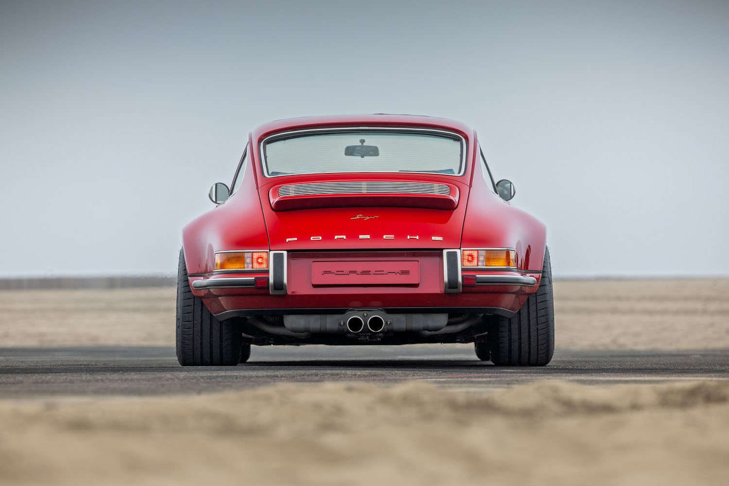 Rome Red Metallic 1990 Porsche 911 Reimagined by Singer | Car Dreams