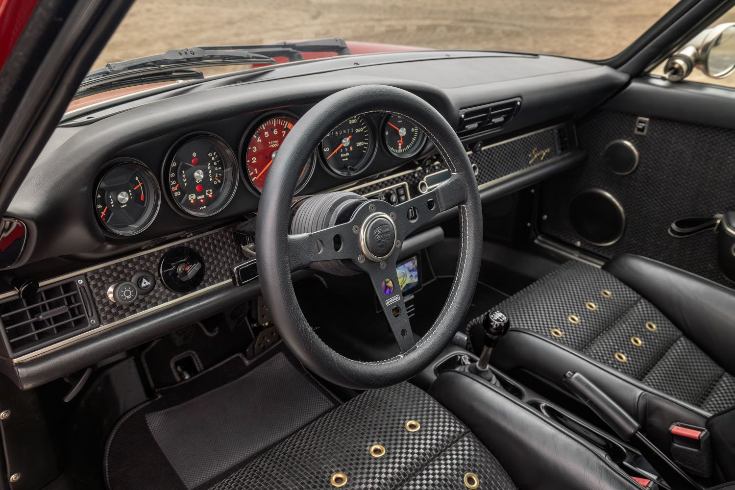 Rome Red Metallic 1990 Porsche 911 Reimagined by Singer | Car Dreams