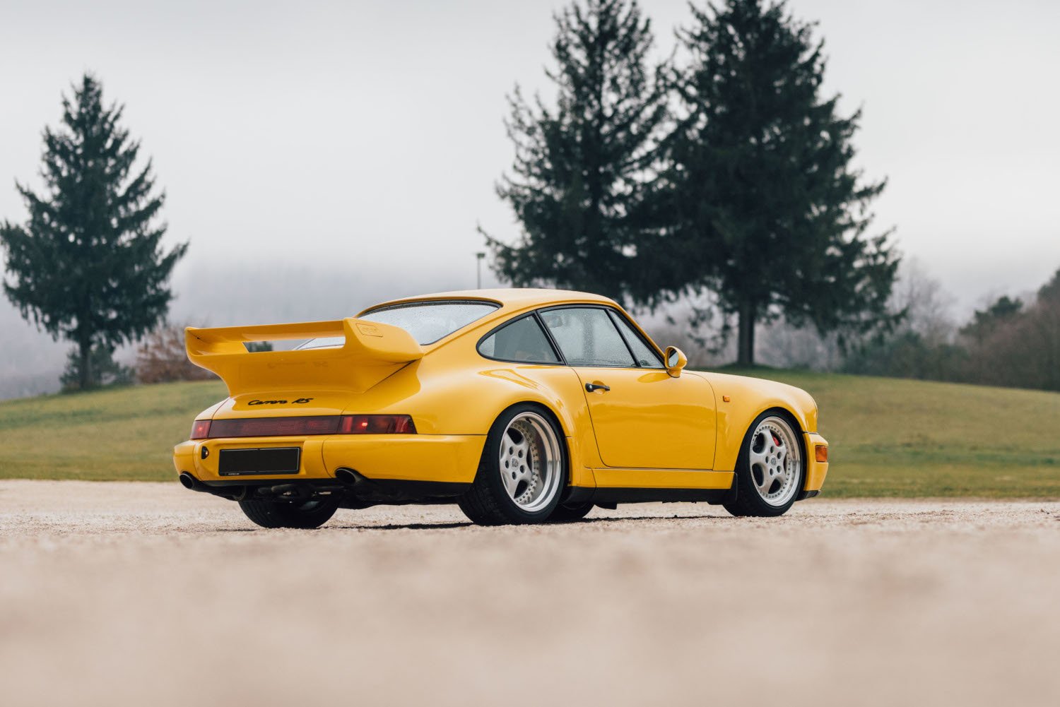 Speed Yellow 1993 Porsche 911 Carrera RS 3.8 | Car Dreams