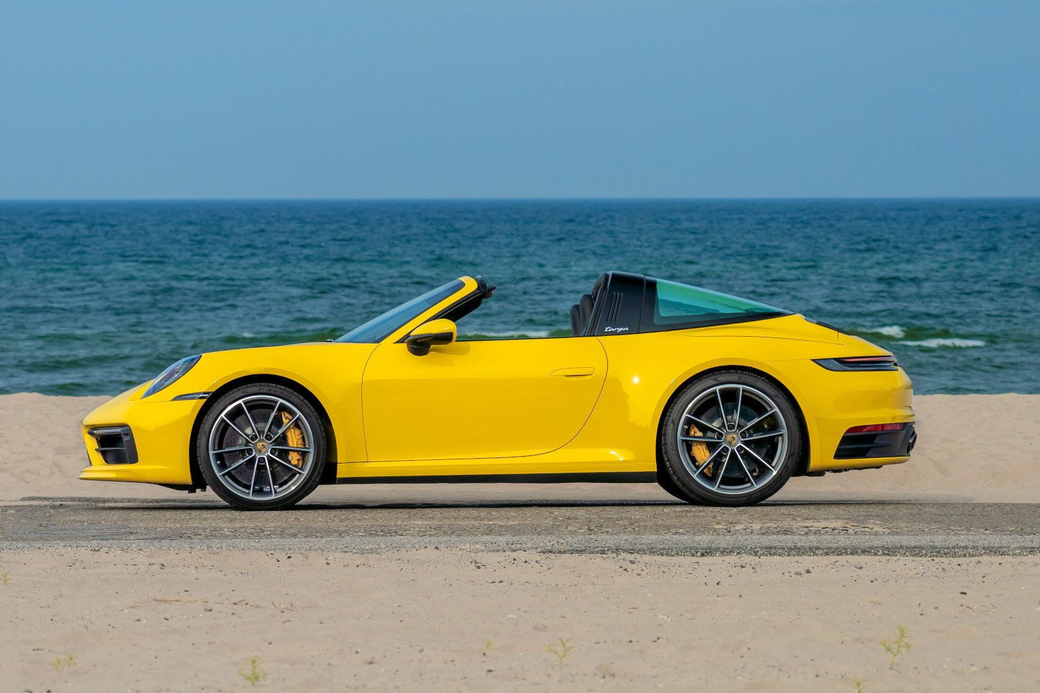 Racing Yellow 2021 Porsche 911 Targa 4S | Car Dreams