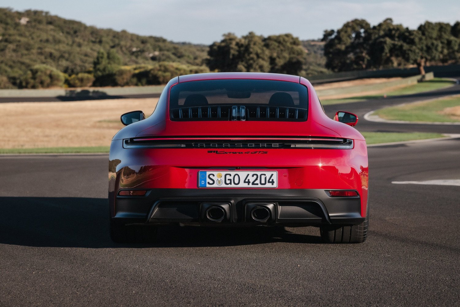 Carmine Red 2025 Porsche 911 Carrera 4 GTS | Car Dreams