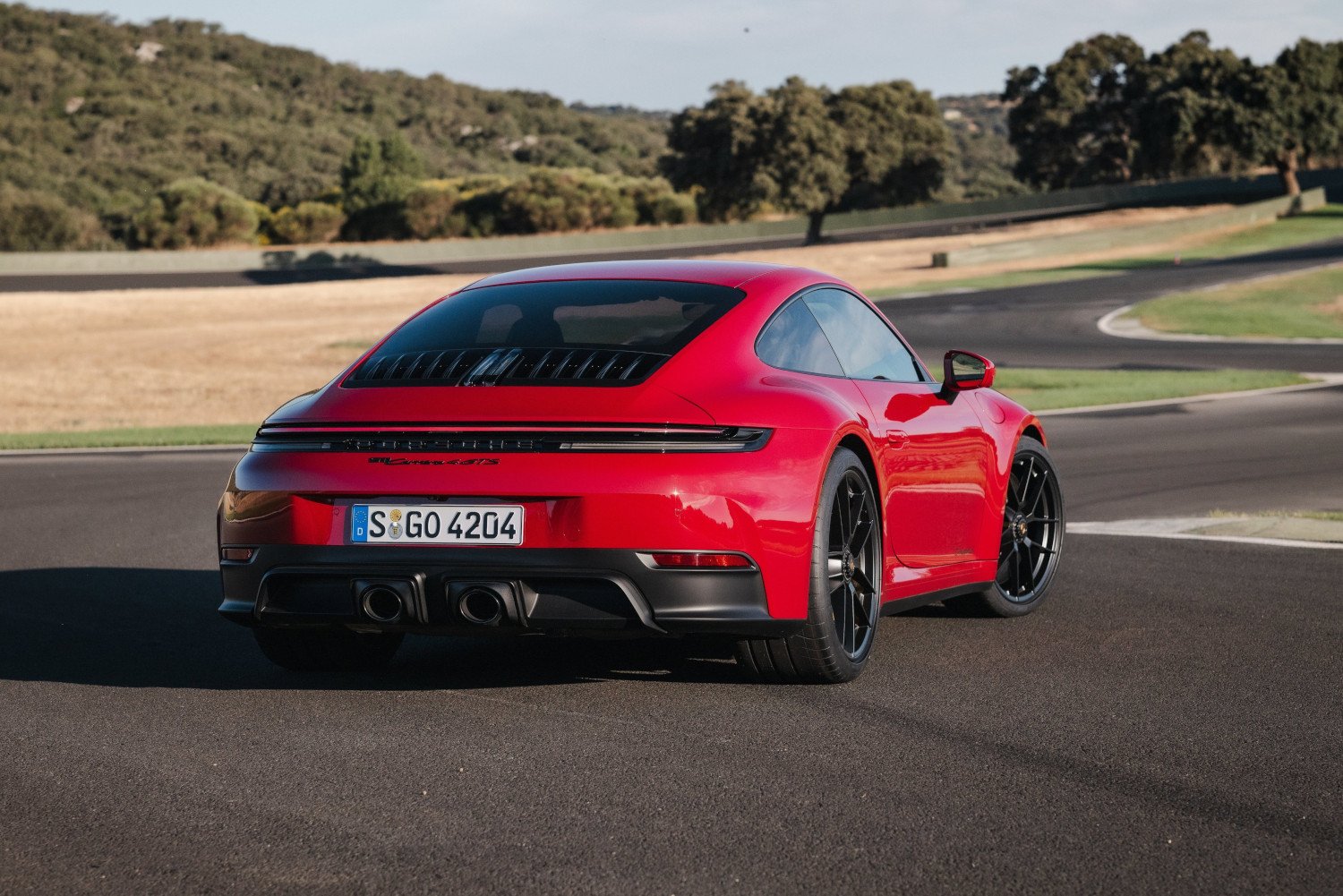 Carmine Red 2025 Porsche 911 Carrera 4 GTS | Car Dreams